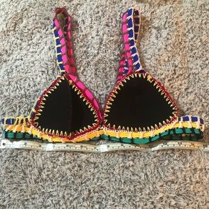 Swim | Reversible Crochet Detail Kini | Poshmark